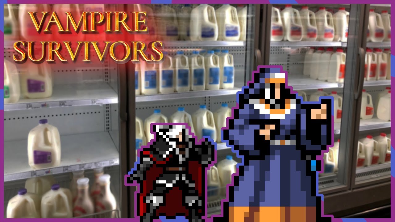 Milk Magic | Vampire Survivors CO-OP - YouTube