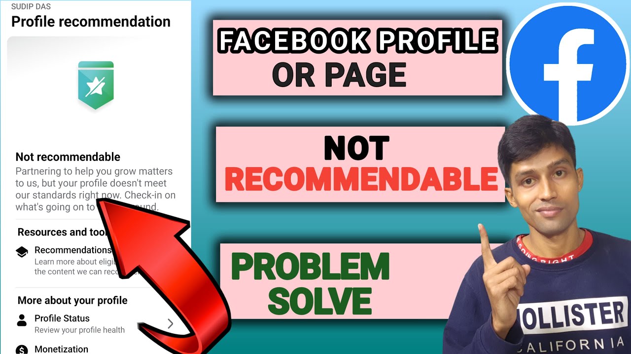Facebook Not Recommendable Problem Solve || - YouTube