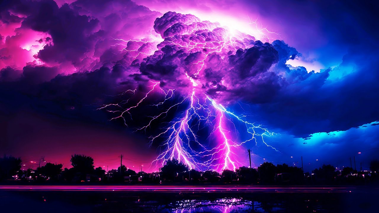 Fall Asleep Fast With Terrible Thunderstorm, Heavy Rain & Awful Thunder ...