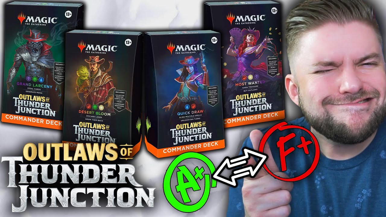 We UPGRADED & RANKED the THUNDER JUNCTION Commander Decks (So You Can ...
