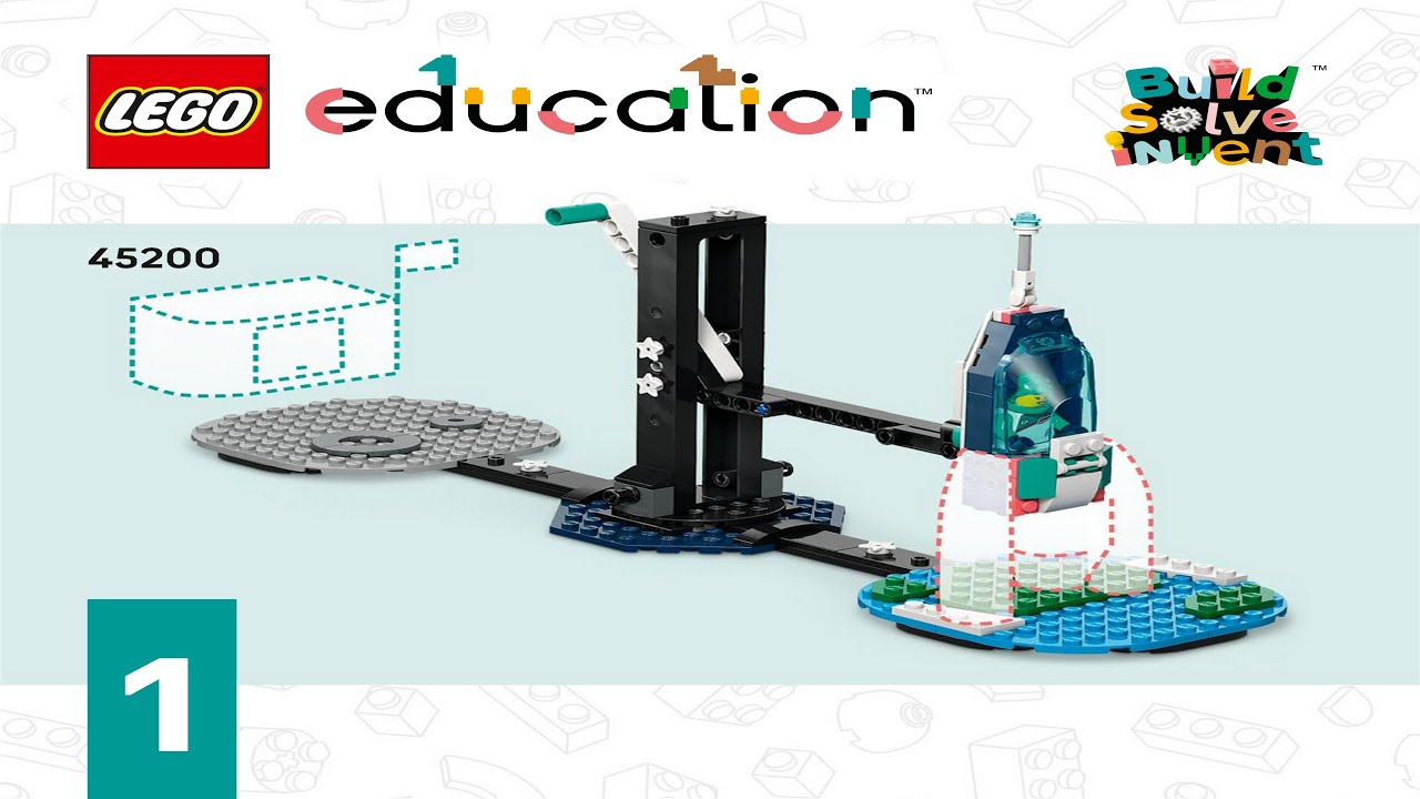 LEGO instructions - Education - 45200 - Moon Mission Science Kit (Book ...