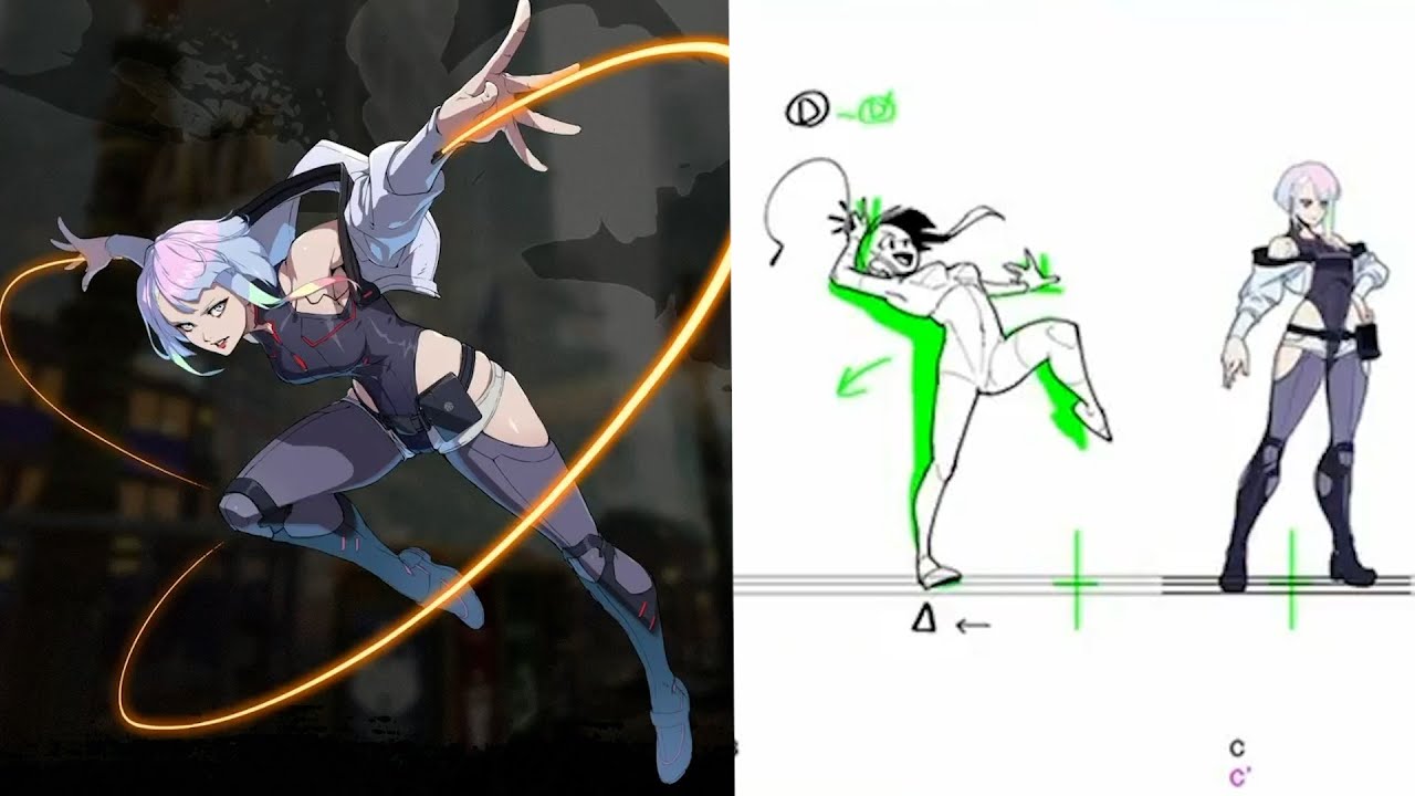 LUCY BEHIND THE SCENES IN GUILTY GEAR STRIVE! - YouTube