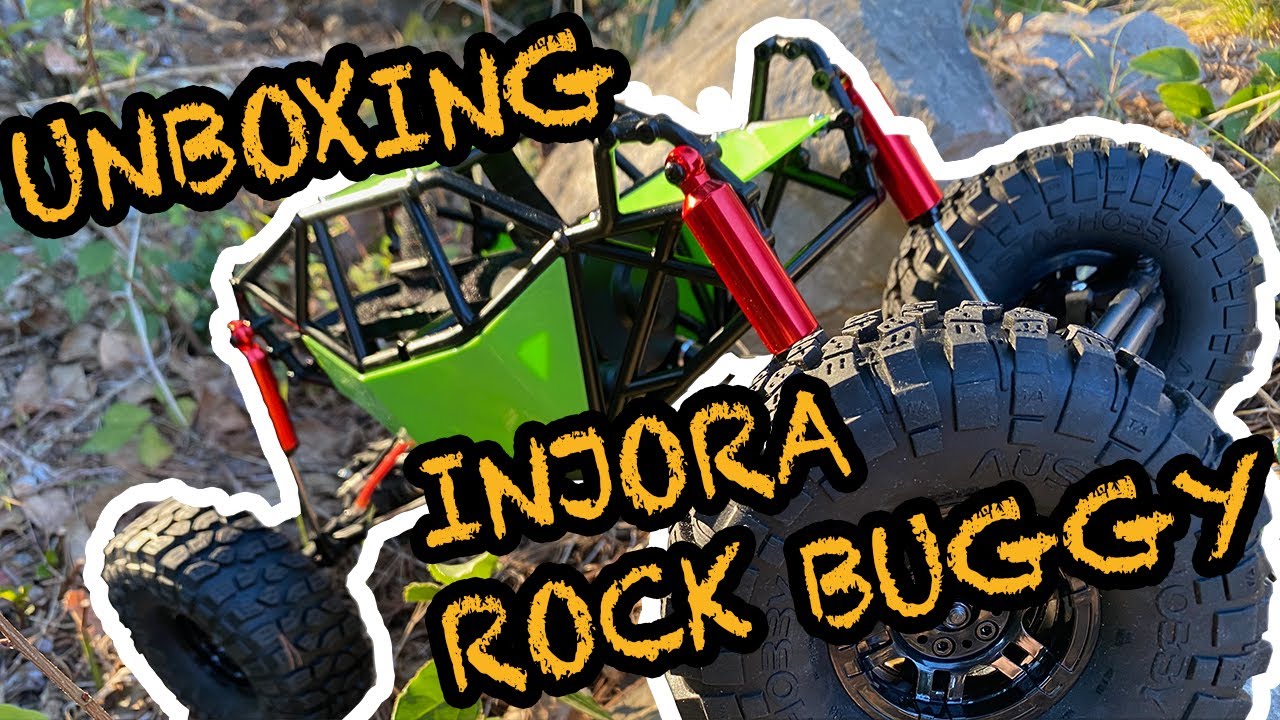 Unboxing français - Injora RC Rock Buggy - Crawler 1/10 - YouTube