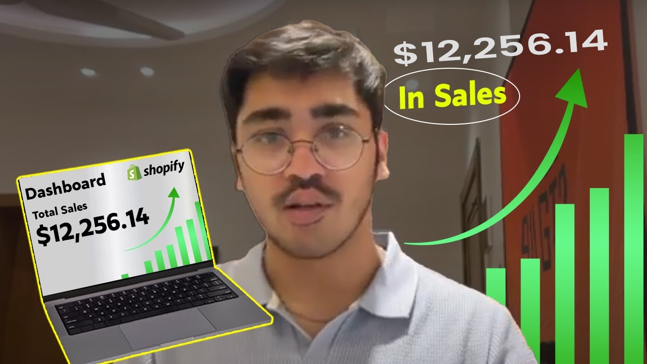 $12,256.14 In sales for E-com client - E-com client case study - YouTube