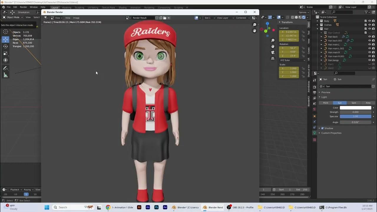Camera Orbit in Blender - YouTube