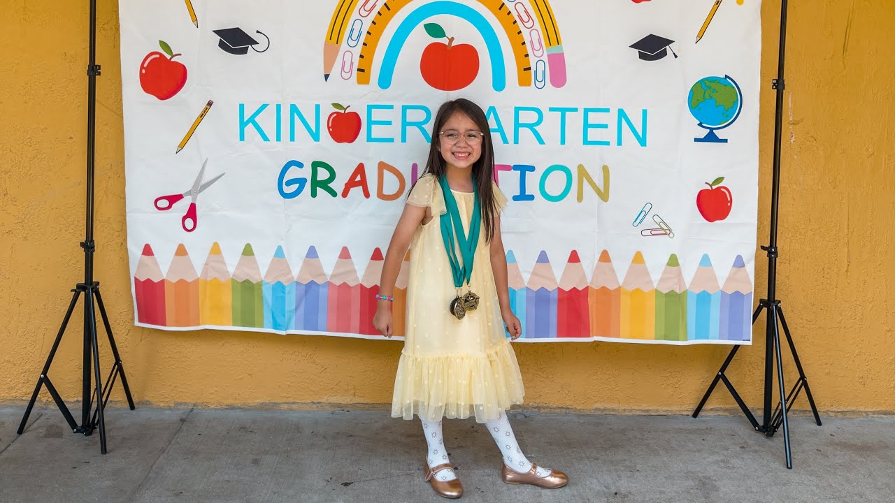 Lucia Shines Bright at Her Kindergarten Graduation! - YouTube