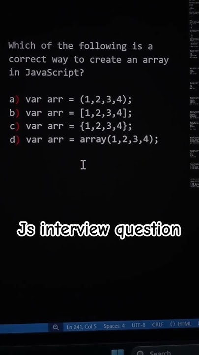 JavaScript interview question #javascriptinterview #javascript #trending #education #viralvideo ...