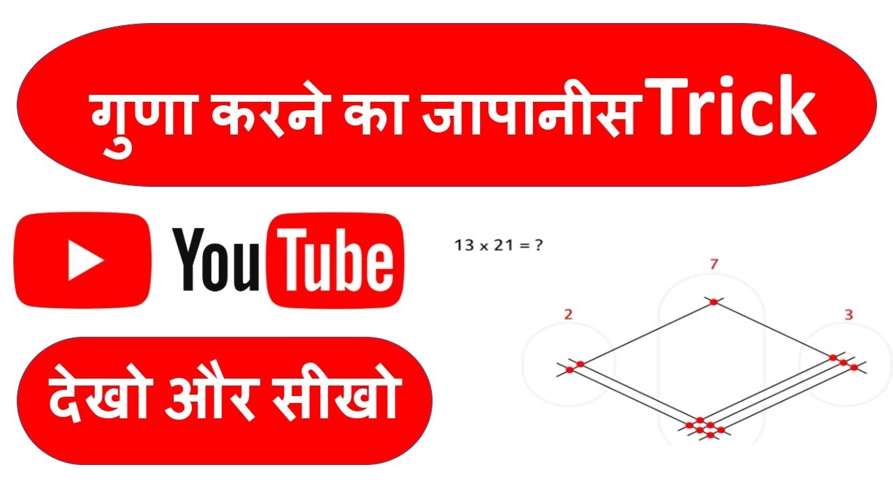 Japanese Multiplication|Japanese method of multiply|Best trick to ...