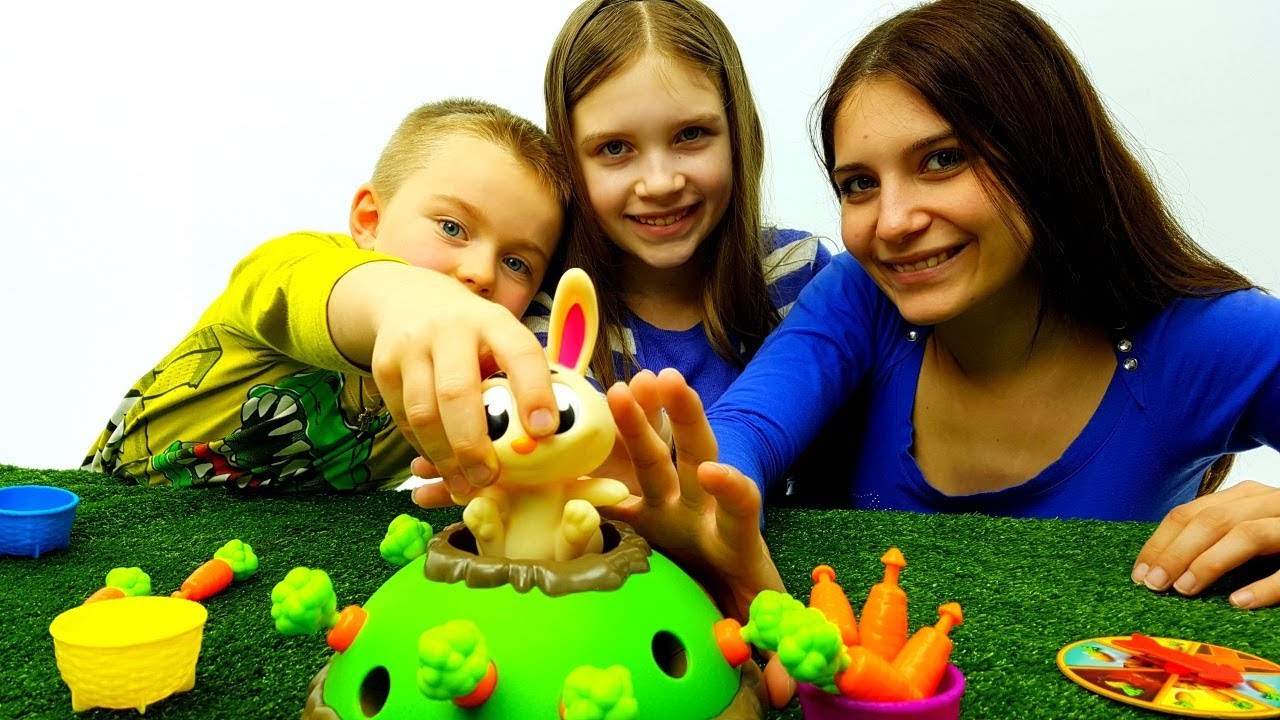 ACCHIAPPA IL CONIGLIO - gioco da tavolo con Super Alex - sweet bunny ...