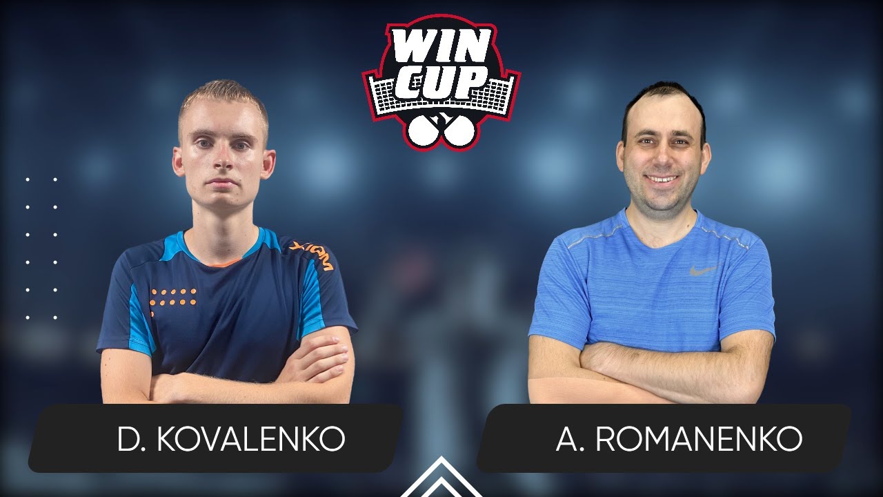 14:30 Dmytro Kovalenko - Andrii Romanenko 07.10.2024 WINCUP Professional. TABLE 1 - YouTube