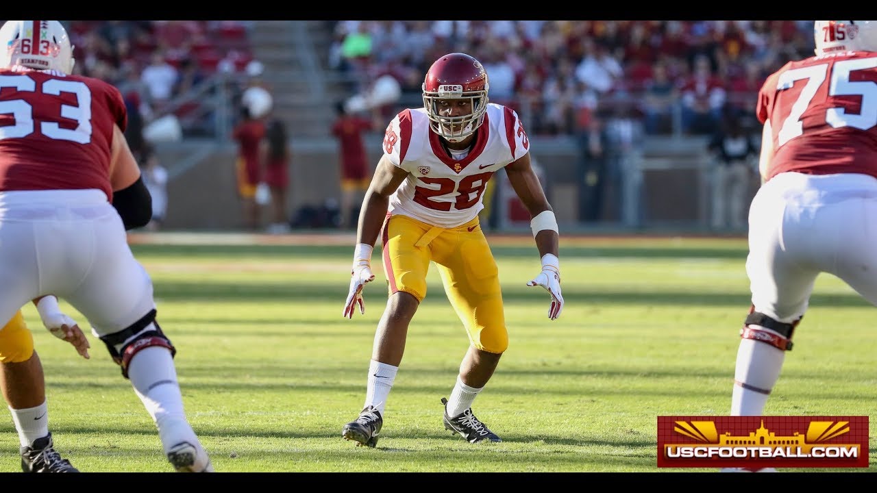 C.J. Pollard talks about USC's dwindling safety depth - YouTube