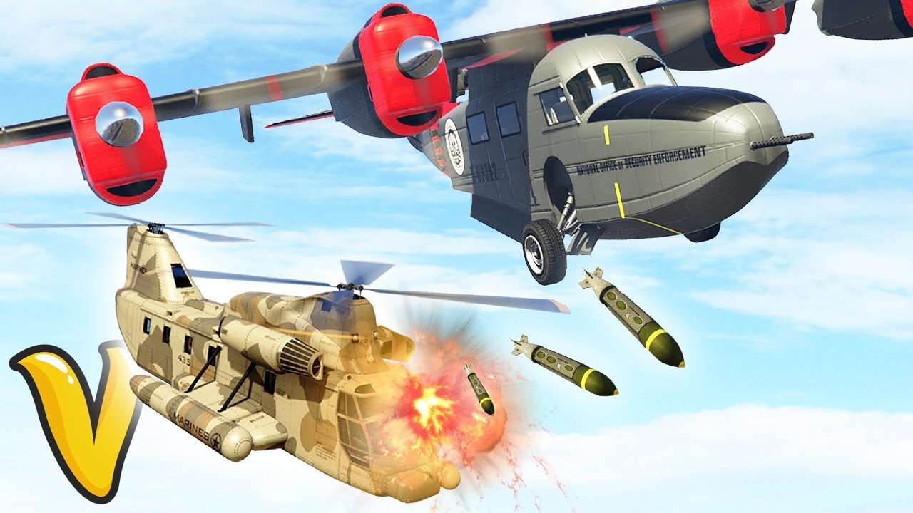 GTA 5 Online :: OVERPOWERED TULA SQUAD!! :: Smuggler's Run Jobs & Funny ...