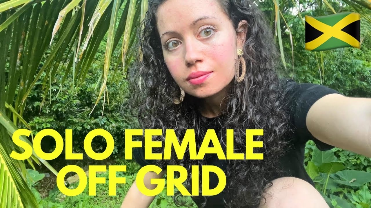 SOLO Female Living Off Grid in Portland JAMAICA 🇯🇲 - YouTube