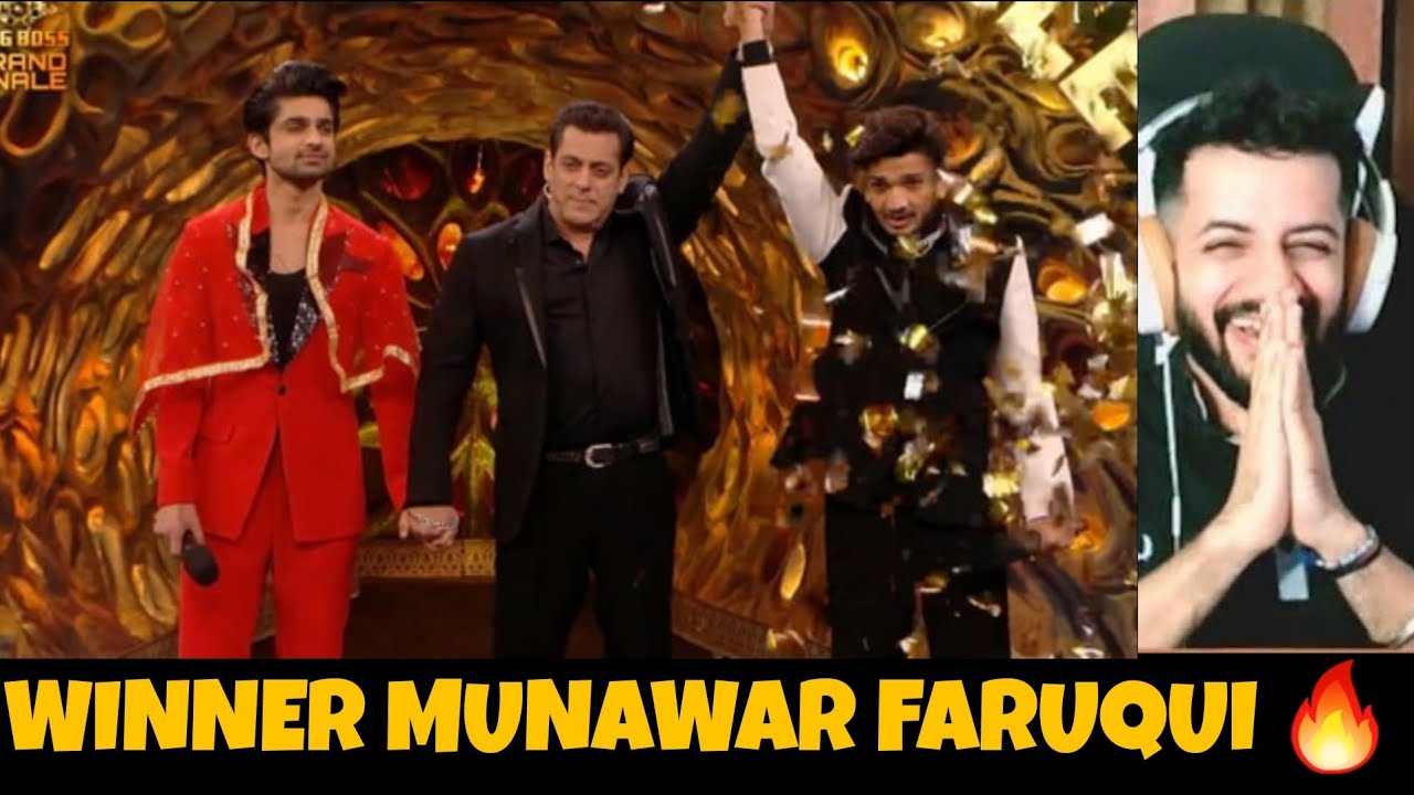 Winner Munawar Faruqui 😈 | Munawar Bigg Boss Grand Finale Week ...