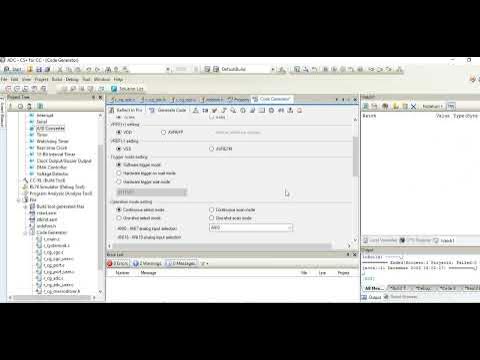 Renesas RL78 ADC Convector in CS+ IDE PART2 - YouTube