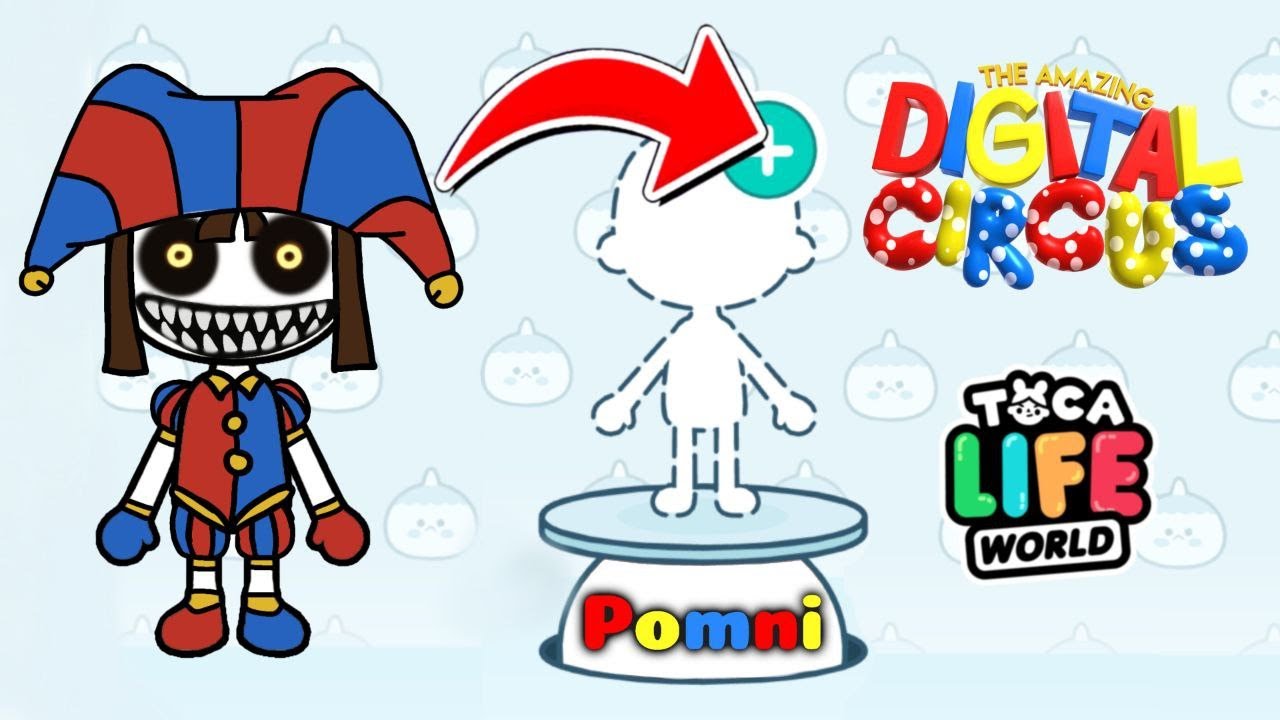 The Amazing Digital Circus episode 3 in Toca Life Word | Pomni monster ...
