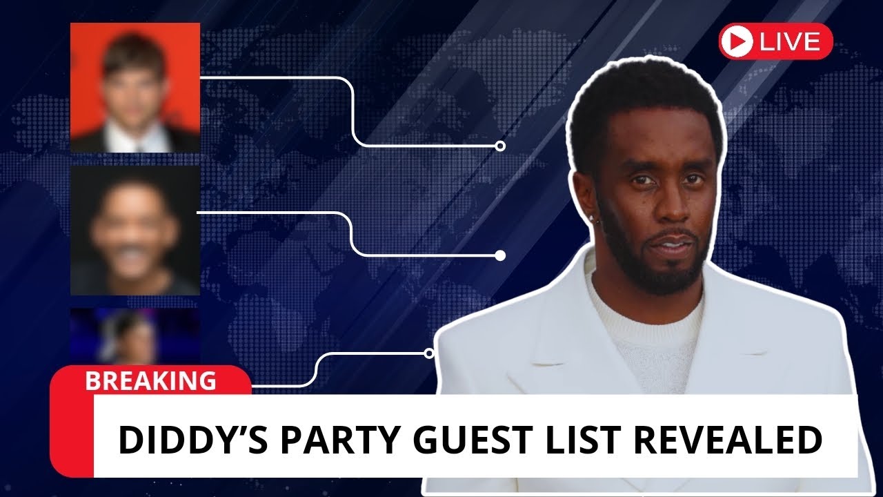 3 Minutes Ago! Diddy's Party List Revealed by the FBI - YouTube