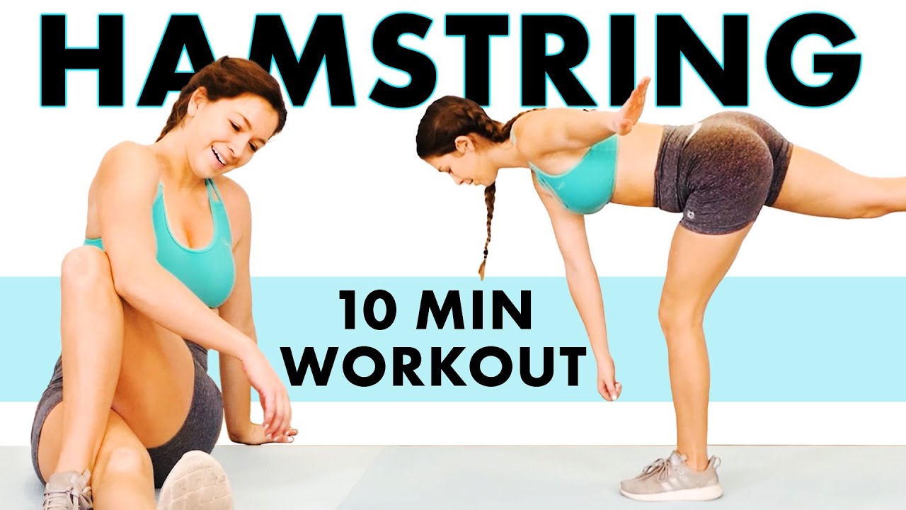 10 Minute Full Hamstring Exercise, Health At Residence | Decrease Physique Routine w/ Michelle ...