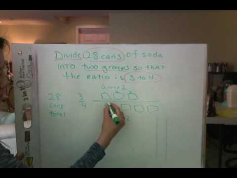 Common Core Ratio word problem (6th grade) - YouTube