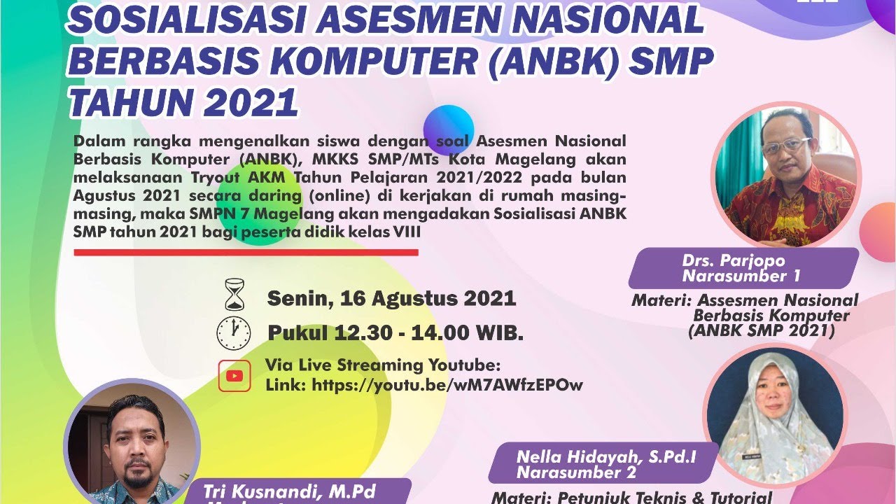 Persiapan Tryout ANBK Kelas VIII SMPN 7 Magelang - YouTube