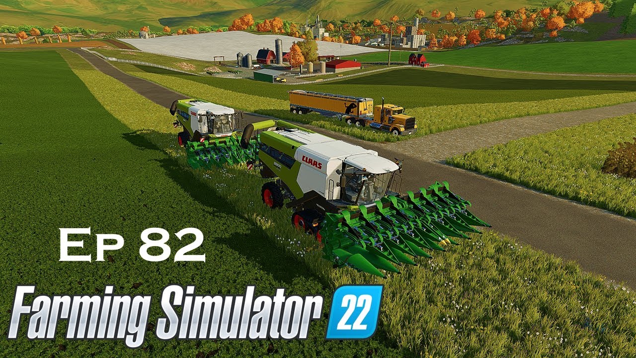 farming Simulator 22 fs22 timelapse Ep #82 west bridge hills map fs22 ...