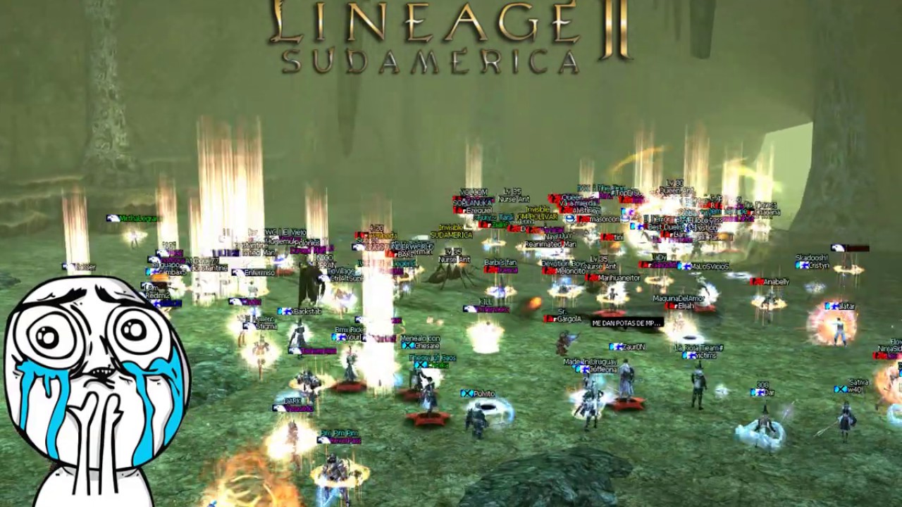 NO MIRAR - QUEEN ANT , Raid Boss PVP - Lineage 2 Sudamerica - YouTube