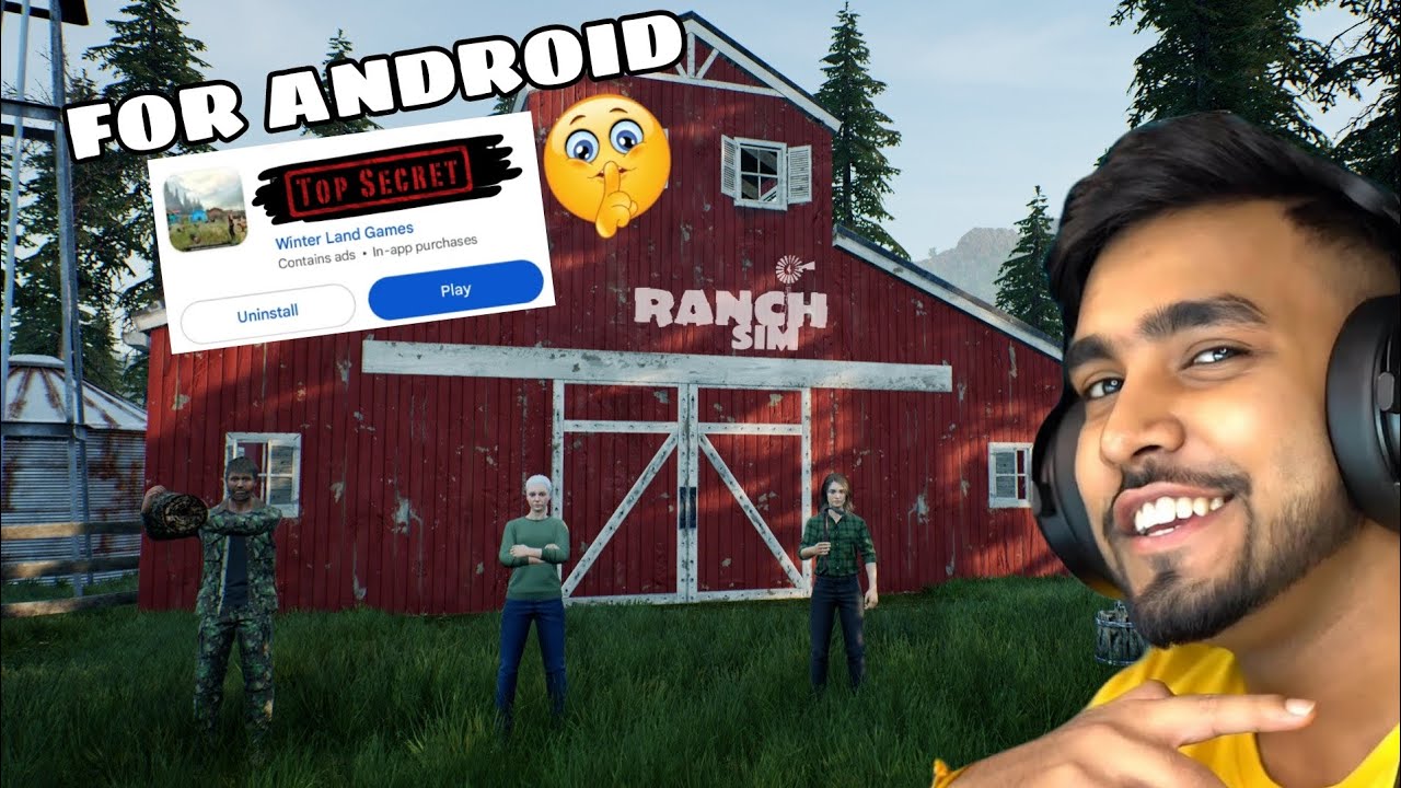 RANCH SIMULATOR|| FOR ANDROID 😱||FREE DOWNLOAD 2024 || Techno gamerz ...