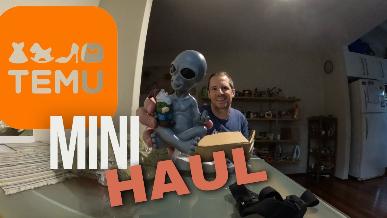Aussie Recieves his Mini Temu Haul - YouTube