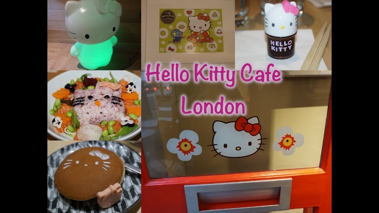 VLOG: Hello Kitty Pop Up Cafe London - YouTube