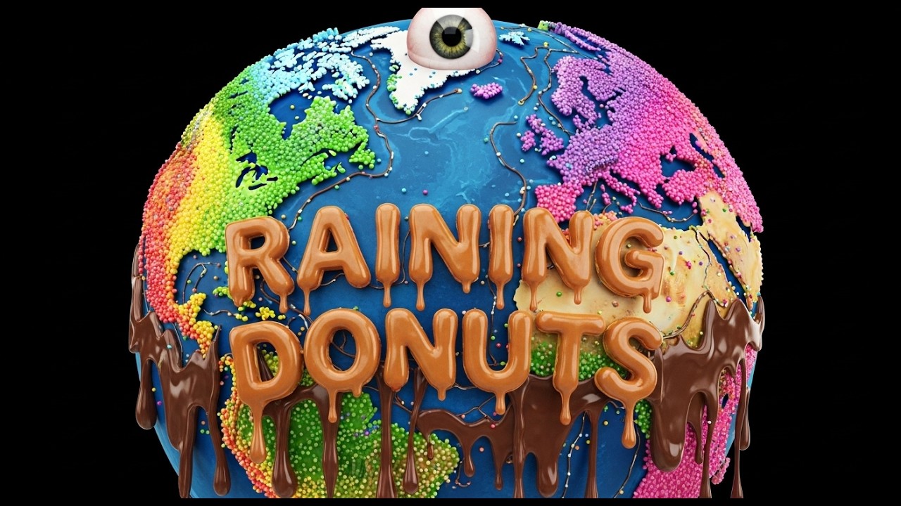 Trippy Trek - Raining Donuts (Official Psychedelic Flipbook Animation ...