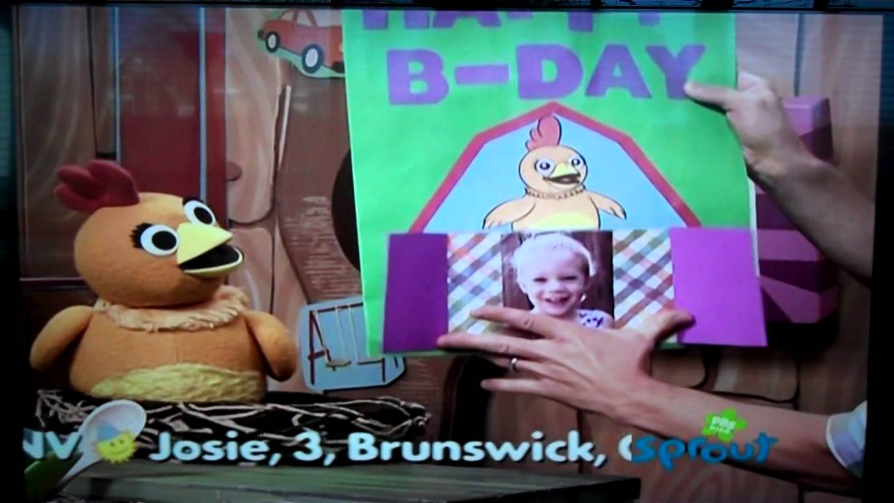 PBS Sprout Good Morning Show "Today's Birthday's" August 3, 2013 - YouTube