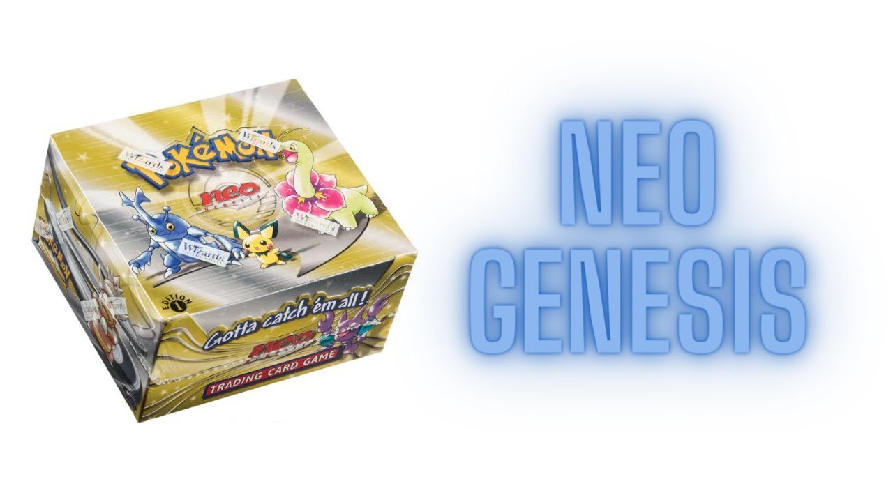 Pokémon TCG Set List - Neo Genesis 2000 - YouTube
