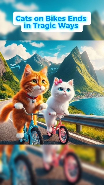 The Cat Cycling That Ended Up Tragic #cats #cat #catsonlychannel # ...