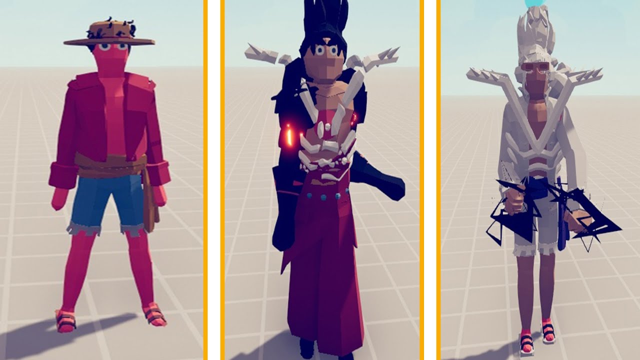The EVOLUTION of MONKEY D.LUFFY|ANIME ONE PIECE|TABS - Totally Accurate ...