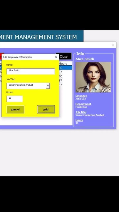 Ultimate Employee Management System Built in Excel VBA! 💼📊 | Streamline ...