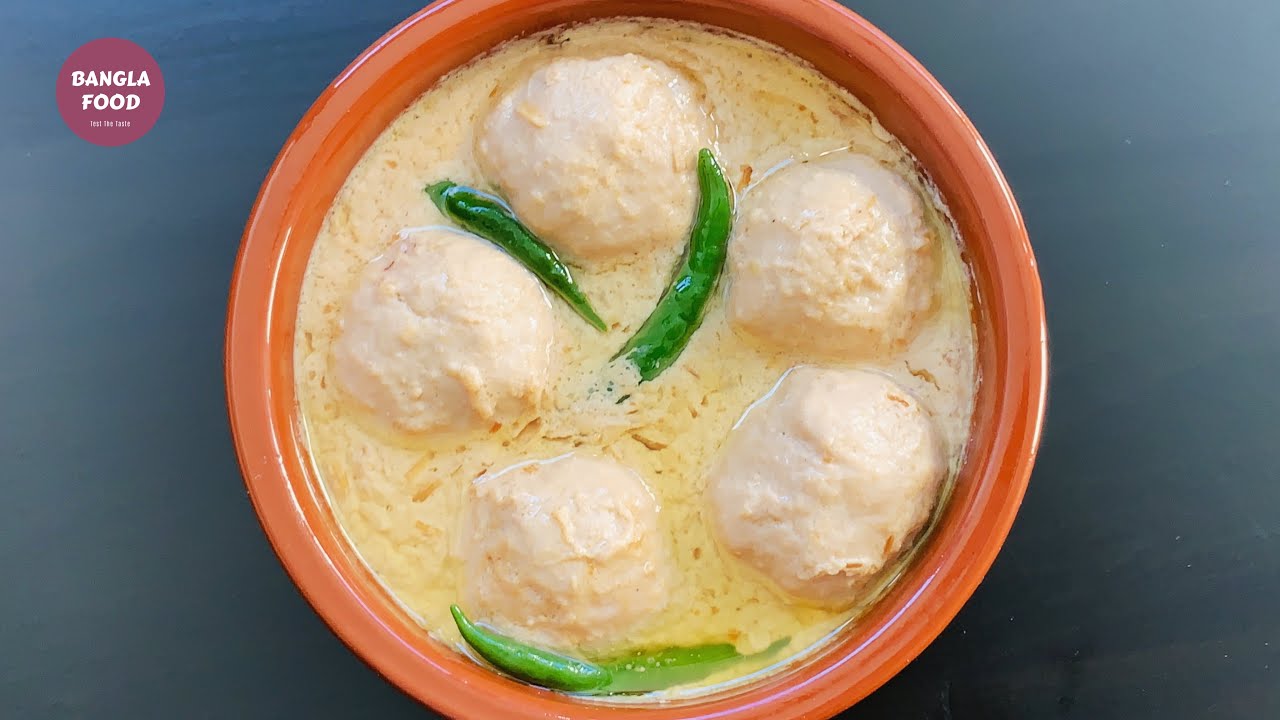 Chicken Goshtaba Recipe || Goshtaba Aur Rista Recipe || Kashmiri Food ...