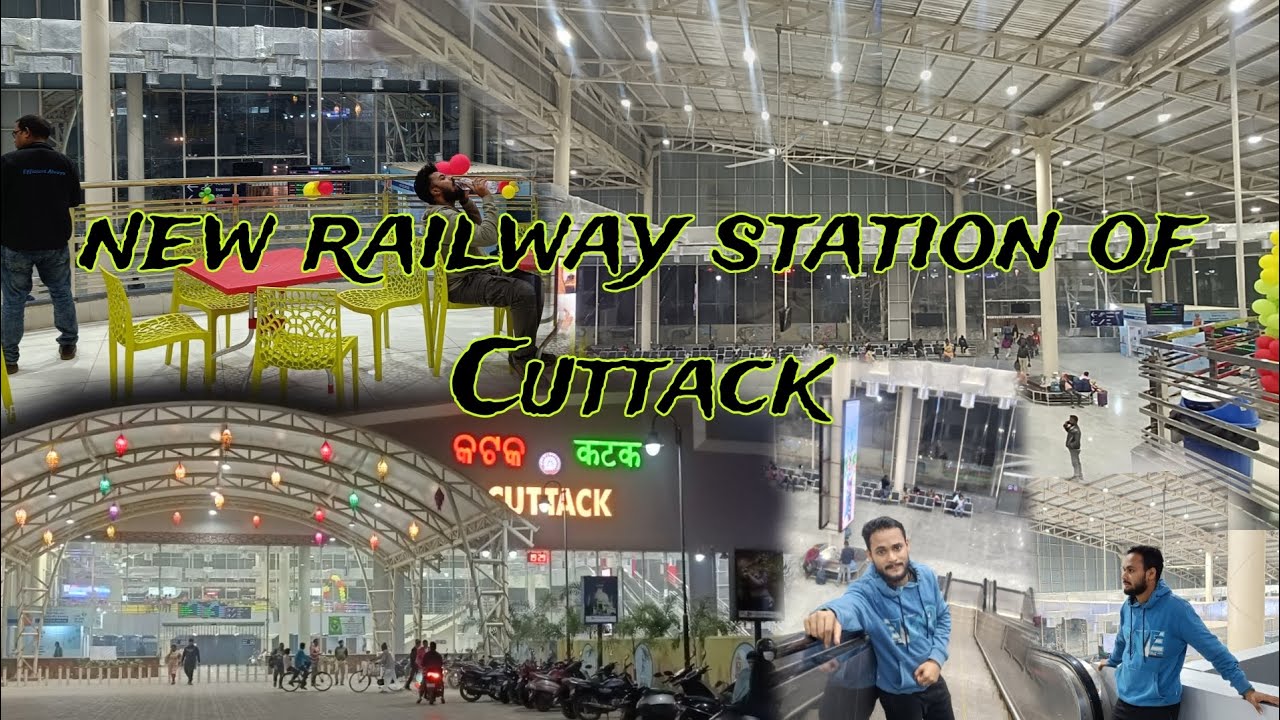 New modern Cuttack railway station review|| one of the best railway ...