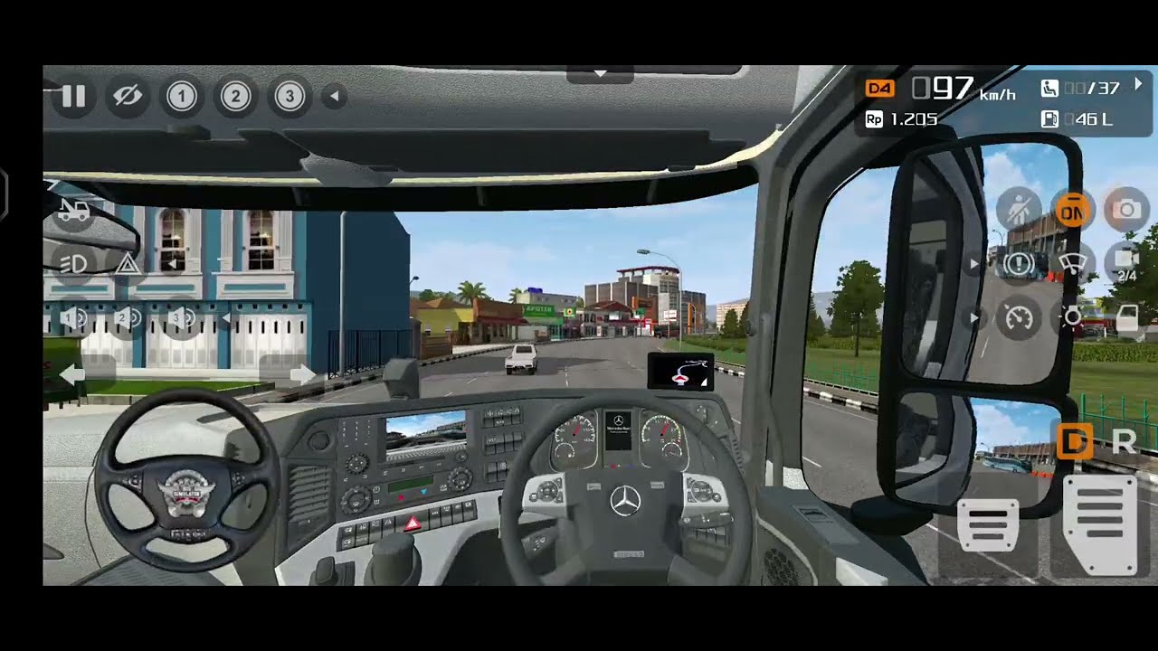 Mercedes Truck Driver | Ets2 | Truck Mod - YouTube