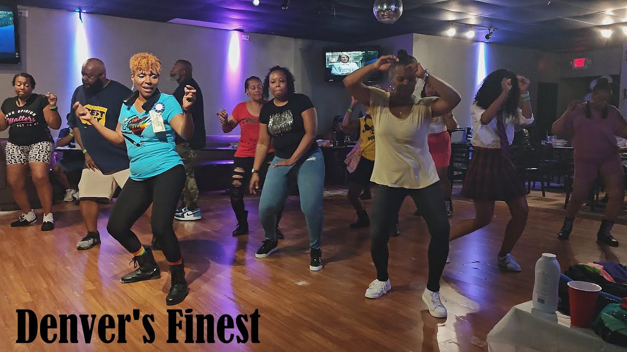 Denver's Finest Line Dance - YouTube