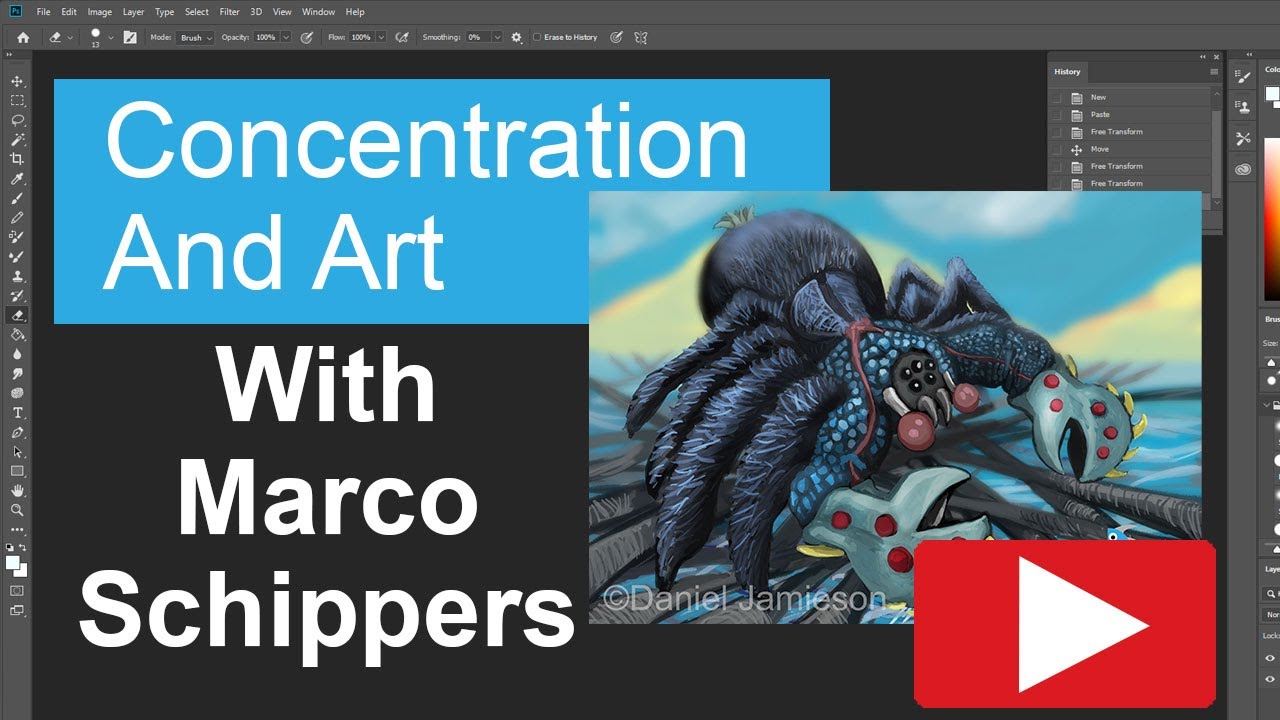 Concentration And Art With Marco Schippers - YouTube