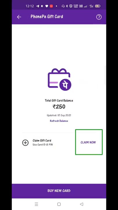 How to redeem Phone Pe gift card - YouTube