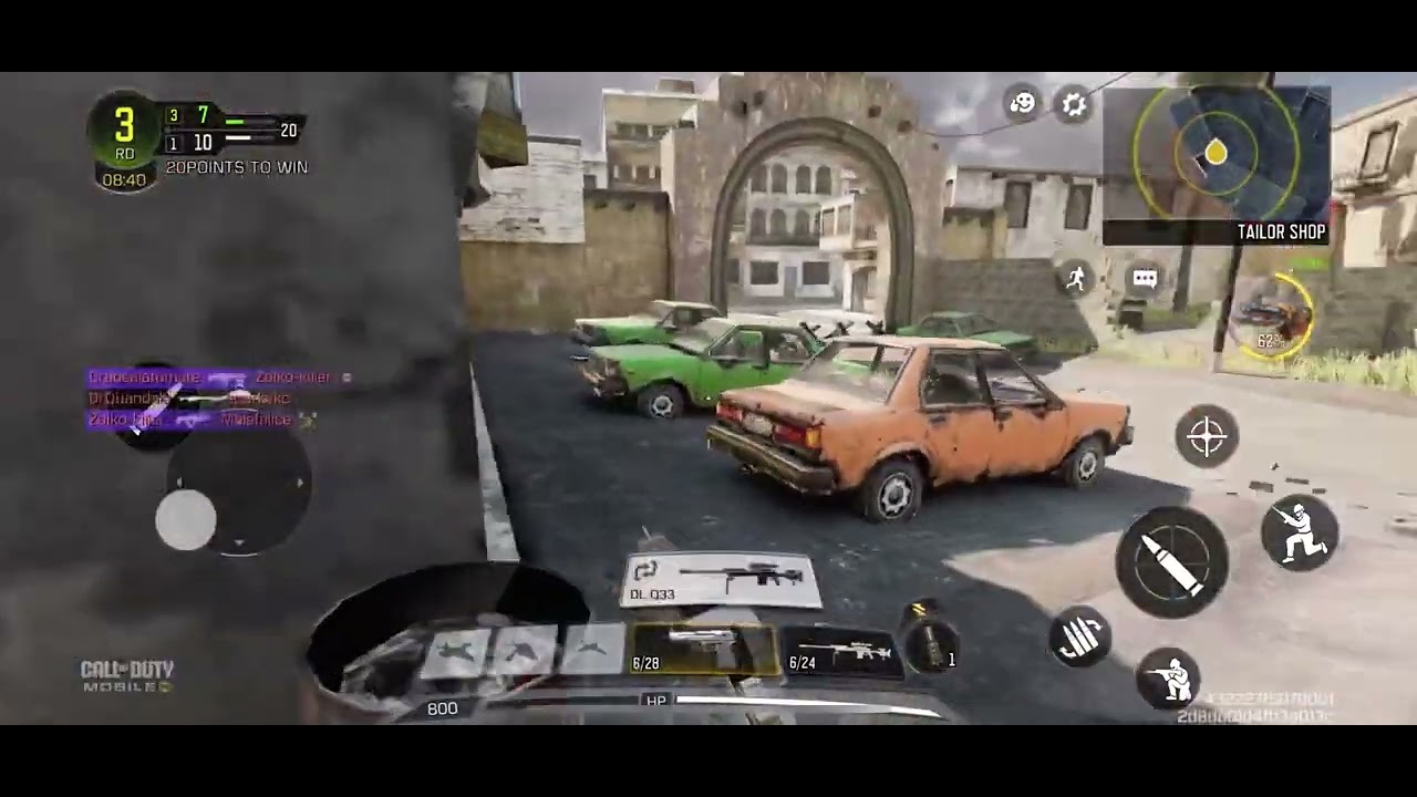 Free for all match cod mobile maps (crossfire ) - YouTube