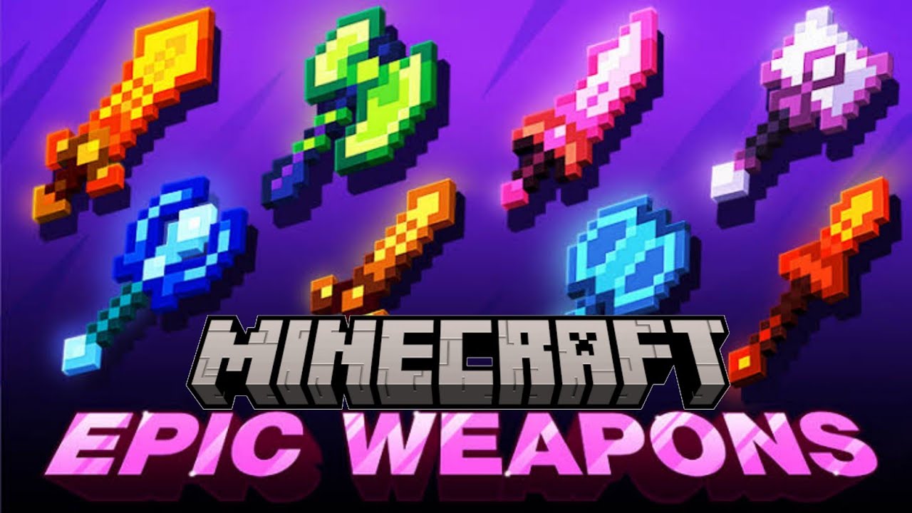 WEAPON KEREN LAGI – EPIC WEAPON – MINECRAFT PE 1.19 - YouTube