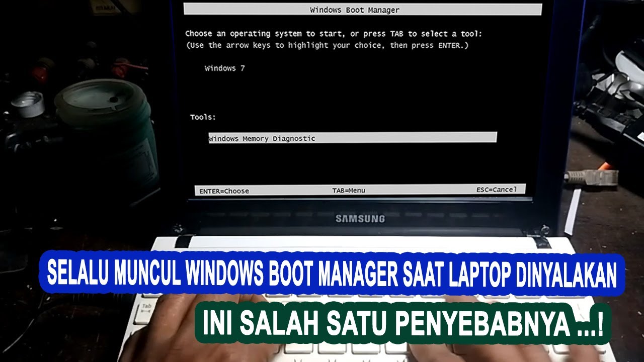 Cara Memperbaiki Startup Stuck Di Windows Boot Manager - YouTube