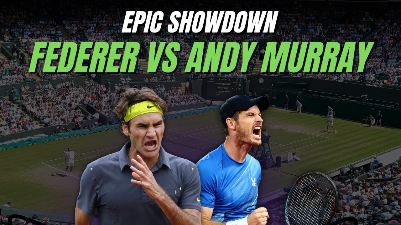 When Tennis Turns Into War Federer vs Andy Murray - YouTube