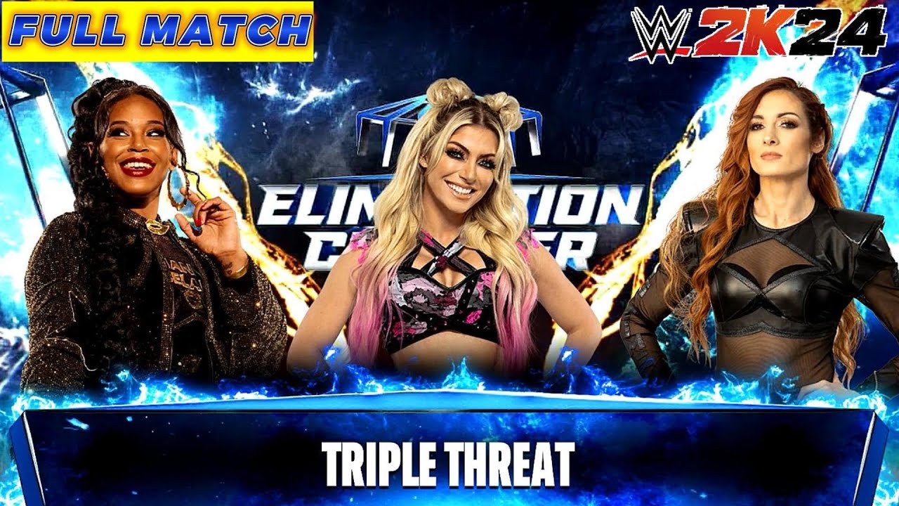 FULL MATCH ⚡ BIANCA BELAIR vs ALEXA BLISS vs BECKY LYNCH ⚡ TRIPLE ...