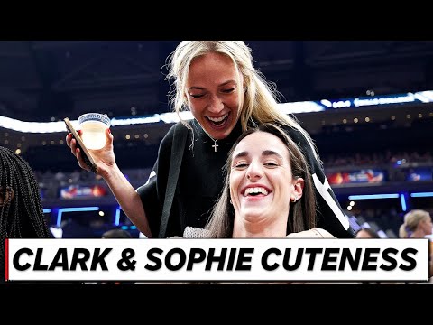 MOST ADORABLE Moments Between Caitlin Clark and Sophie Cunningham