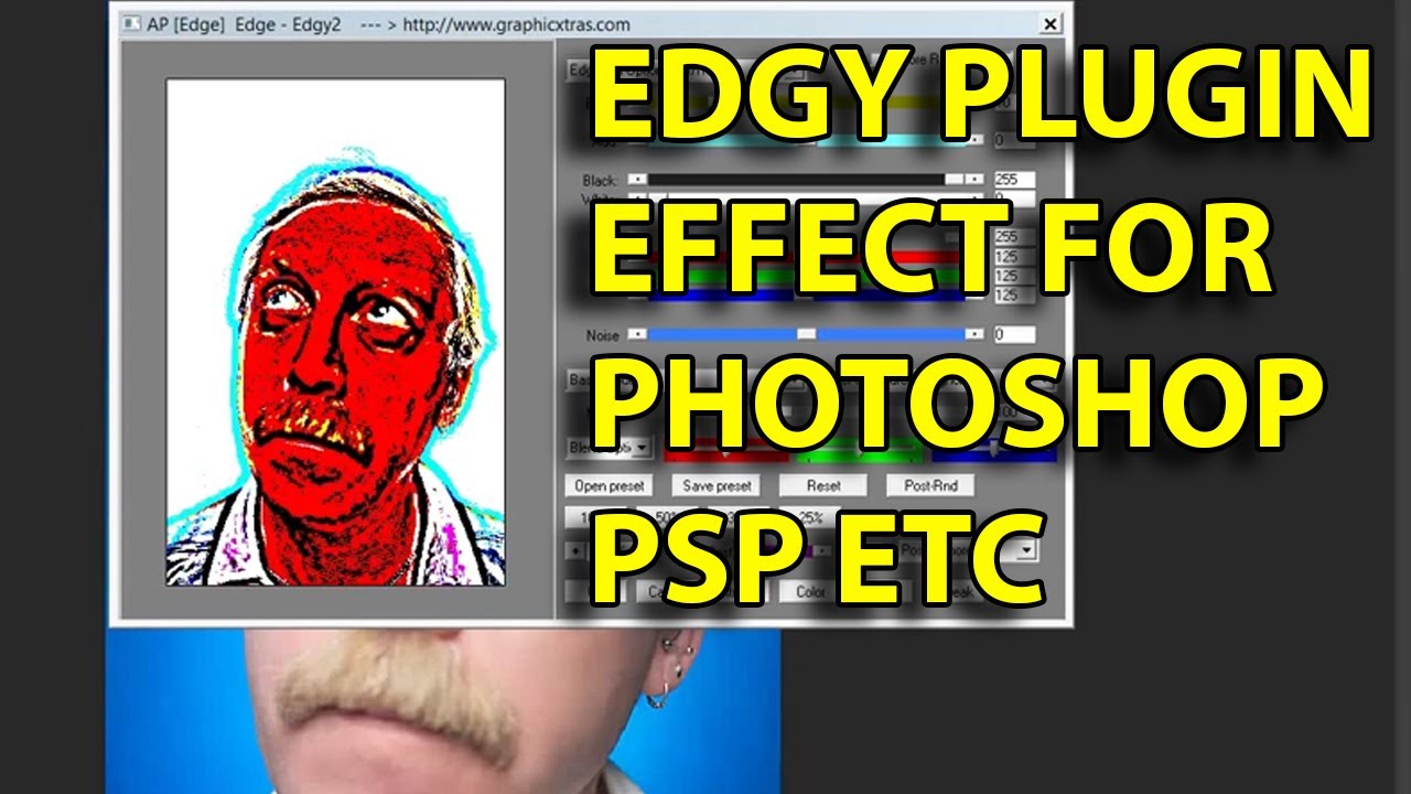 Edge effects plugin for Photoshop - YouTube