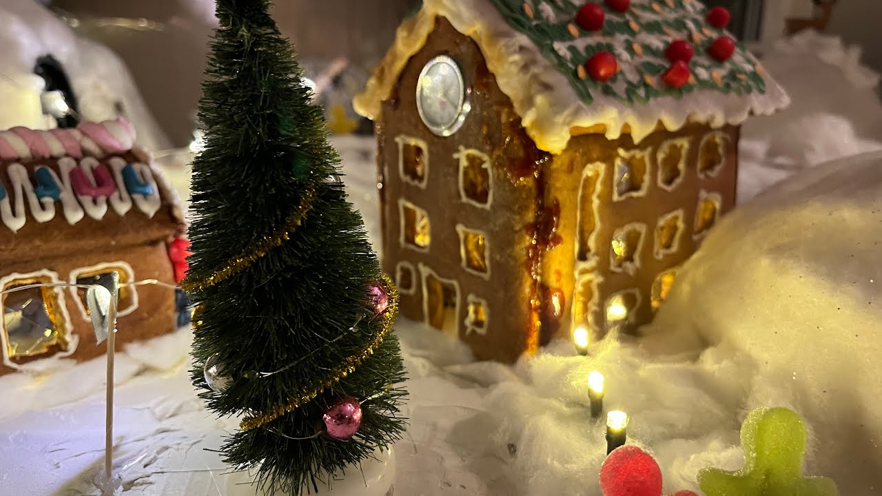 How to make your own Gingerbread Town DIY - YouTube