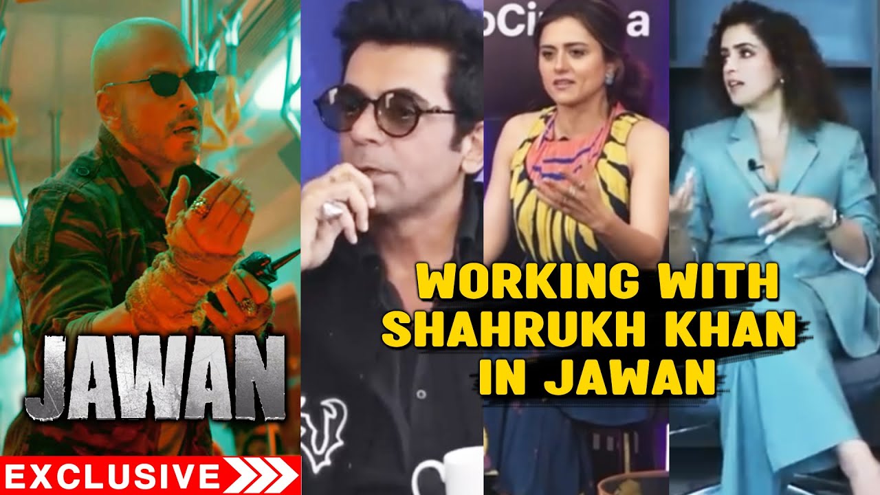 Shahrukh Khan's Jawan | Sunil Grover, Sanya Malhotra, Ridhi Dogra Reaction On Working With SRK ...